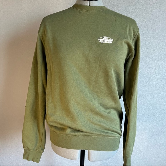 Vans | Sweaters | Vans Olive Green Mens Sweater | Poshmark